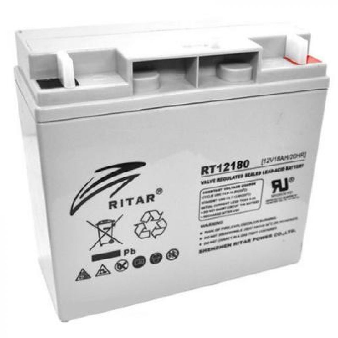 Купити RITAR AGM RT12180, 12V-18Ah (RT12180) по ціні 1399грн | Dzvinok (Дзвінок)